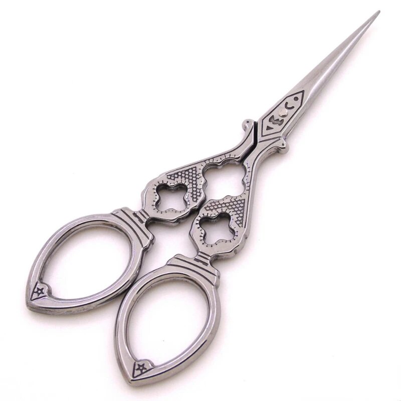 Ретро маленькие ножницы для птиц европейские швейные ножницы золотые ножницы мини антикварные ножницы для резьбы по ткани