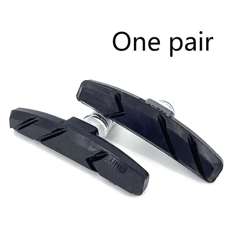 Тормозные колодки V-brake черные, 1 пара