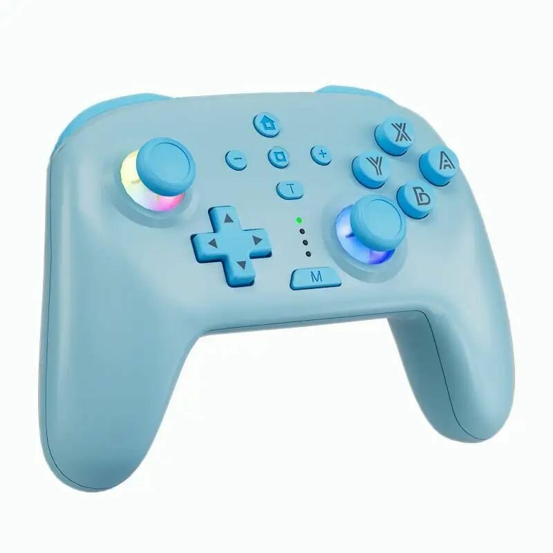 Беспроводной игровой контроллер для Switch Pro Lite Oled Gamepad HHC-S086, Голубой