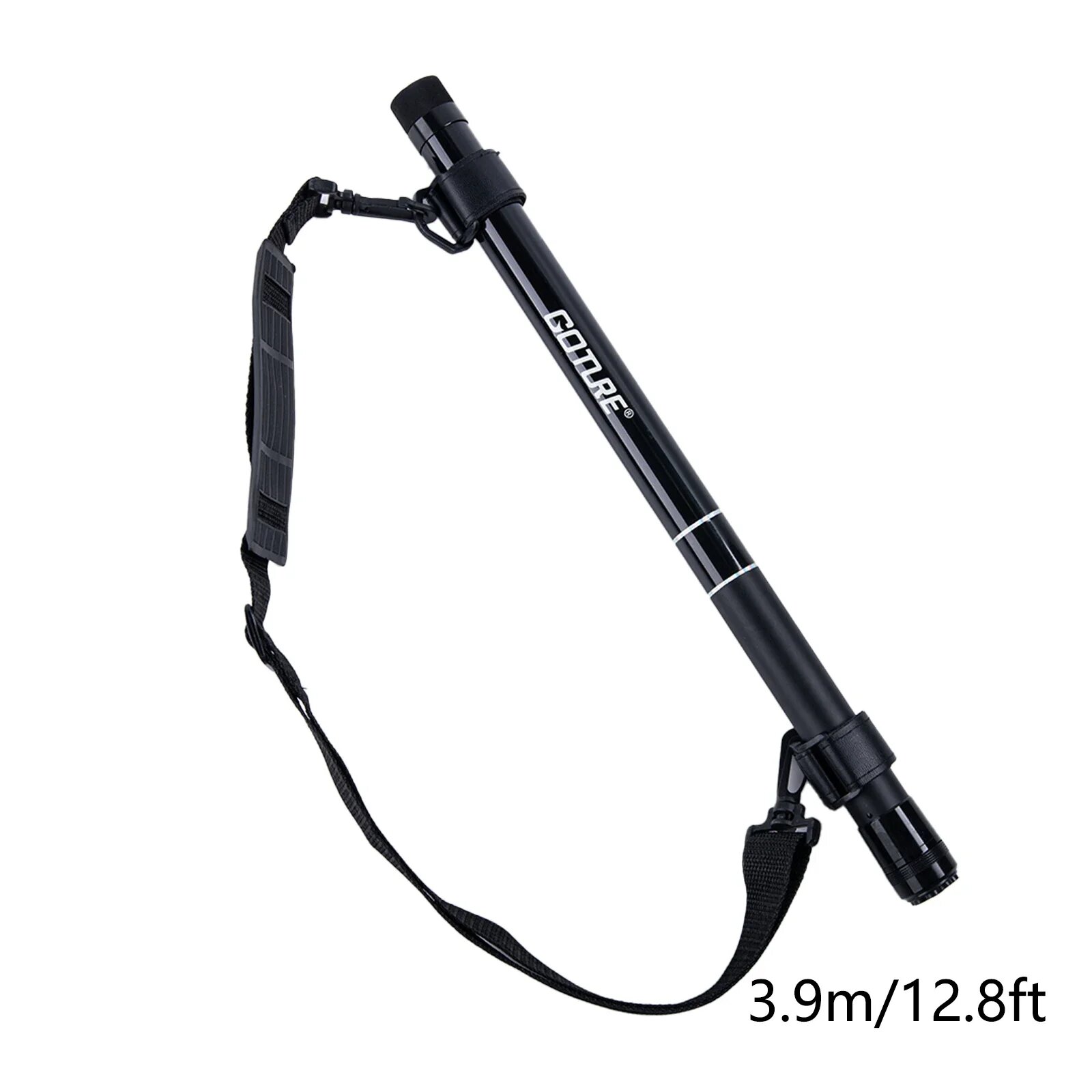 Портативная удочка Goture, 2,1 м, 3,0 м, 3,9 м, телескопическая удлинительная ручка, удочка для ловли рыбы, подсак, рыболовный инструмент