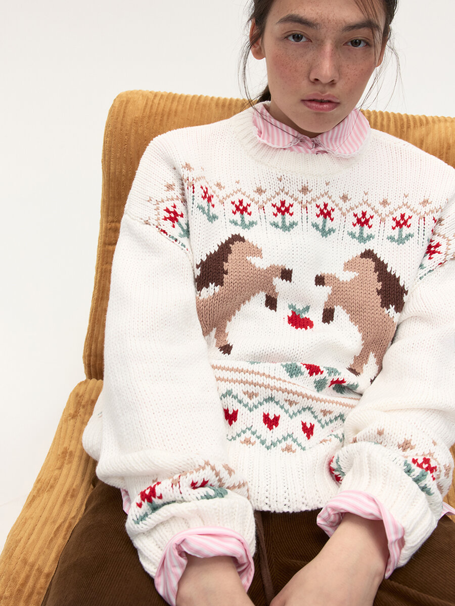 Джемпер Капсула Gentle retro