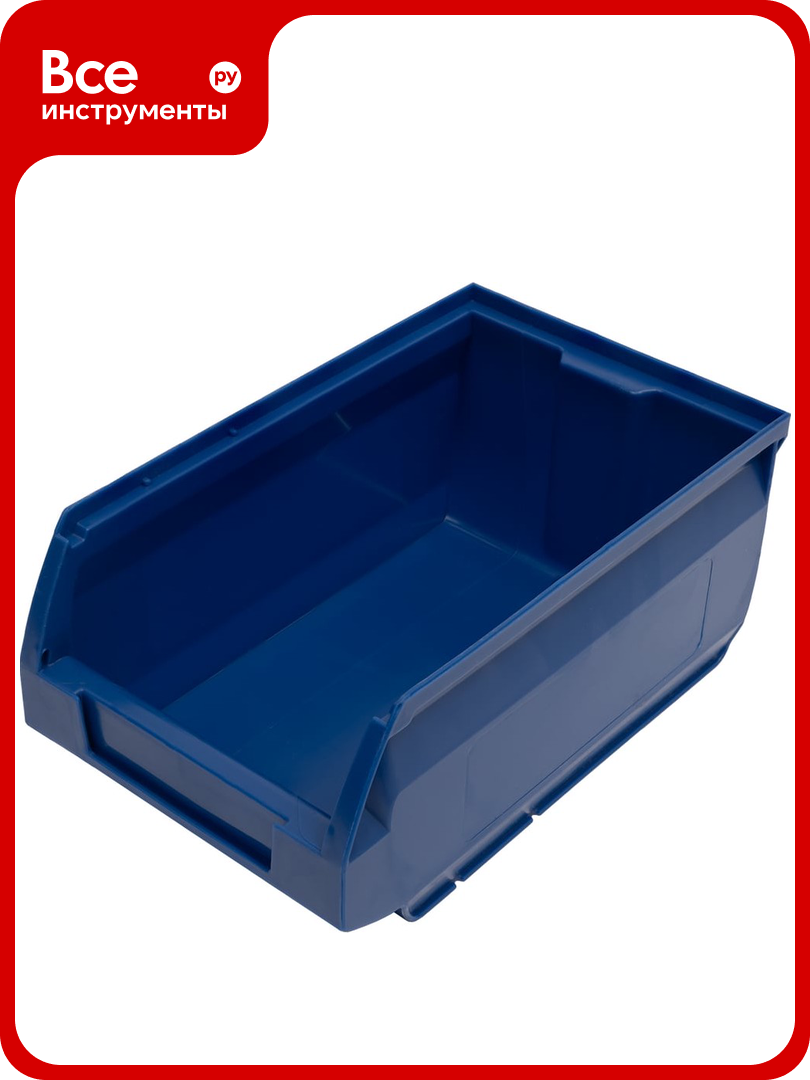 Ящик Gigant 170x105x75 ПП синий 31796