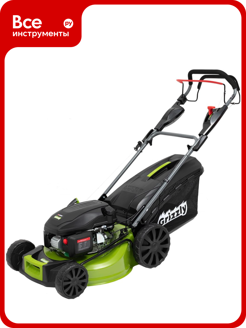 Бензиновая самоходная газонокосилка 48 см Grizzly SKY-09