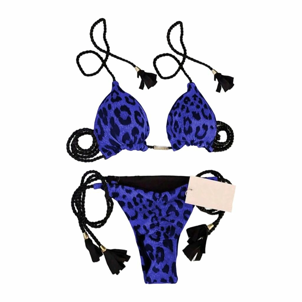 Модный принтованный холтер-слинг сексуальное бикини