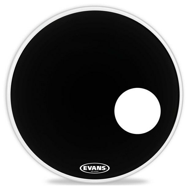 Evans BD22RB EQ3 Resonant Пластик для бас-барабана 22", резонансный, черный