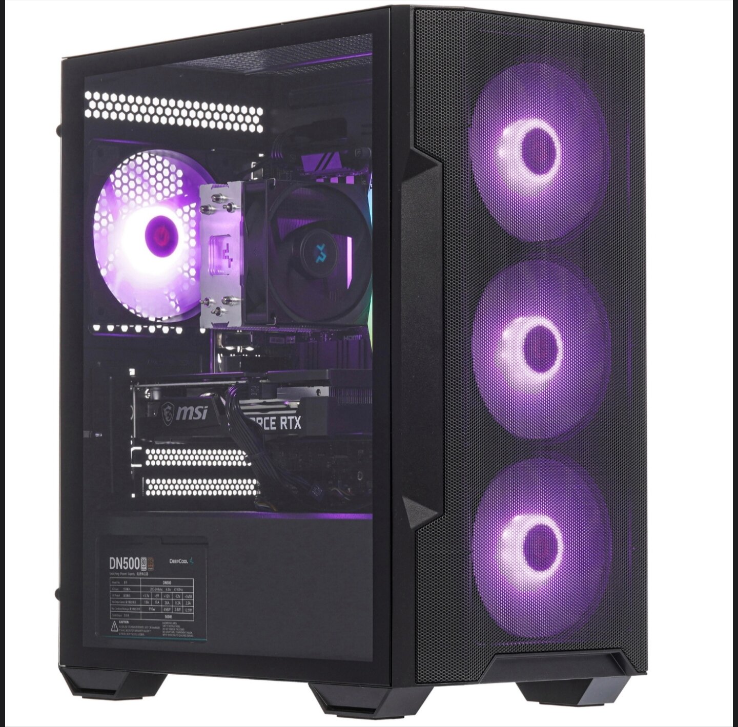 Игровой компьютер Asta Intel Core i5-12400f / RTX 4060ti / DDR5 32GB / SSD m2 512GB / 600W / Windows 11 Pro