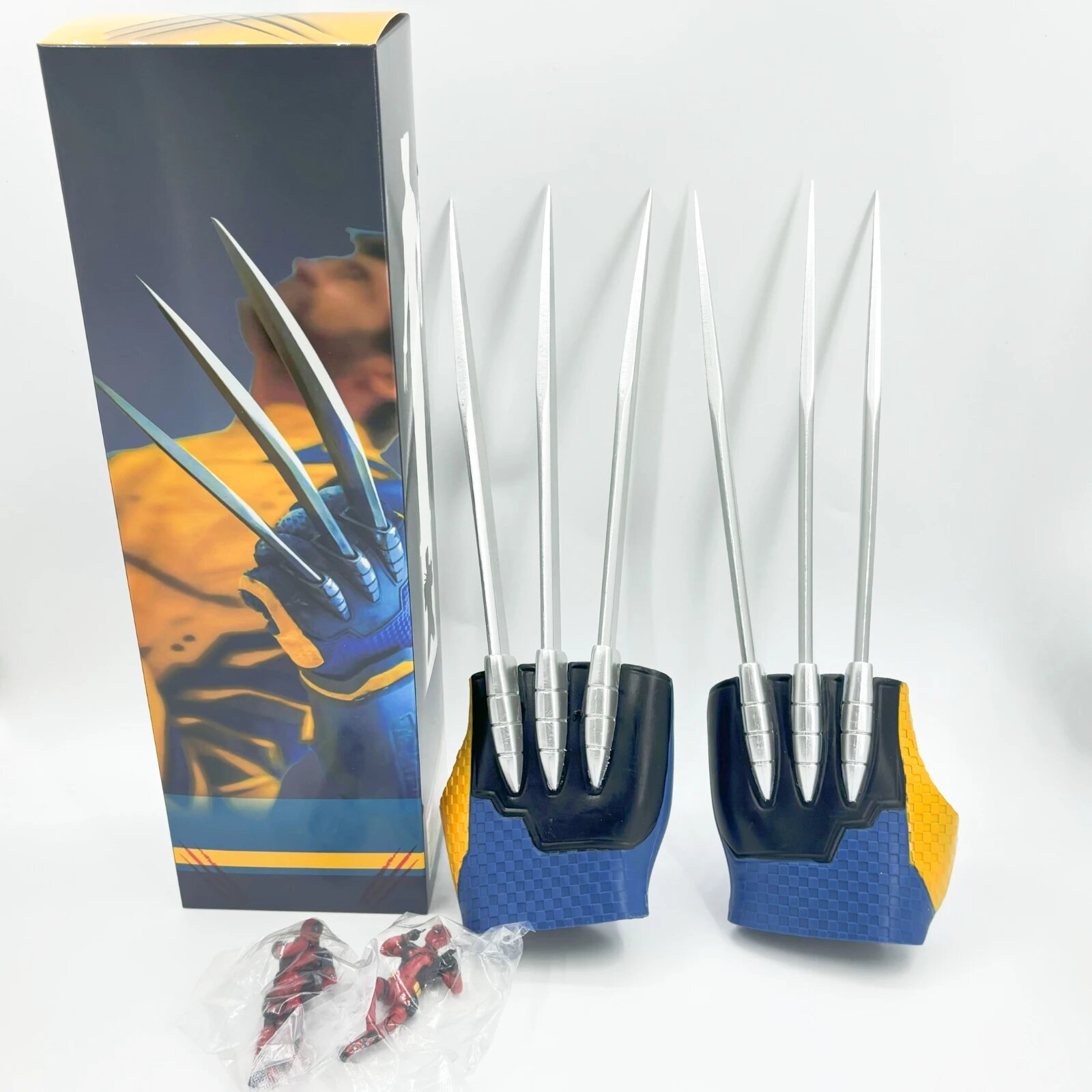 Реквизит для косплея Дэдпул и Росомаха Пластиковые когти 38 см WITH BOX