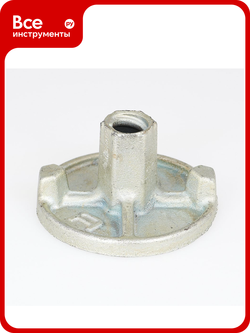 Гайка оцинкованная (10 шт; 90 мм; ВЧ 40) к стяжному винту Технопласт 200203