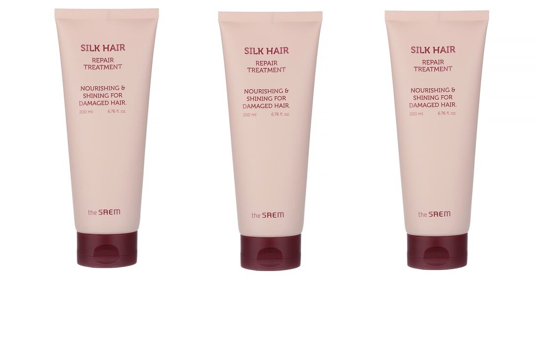 Бальзам Sung bo Cleamy для волос Silk Hair Repair Treatment, восстанавливающий, 200 мл, 3 шт