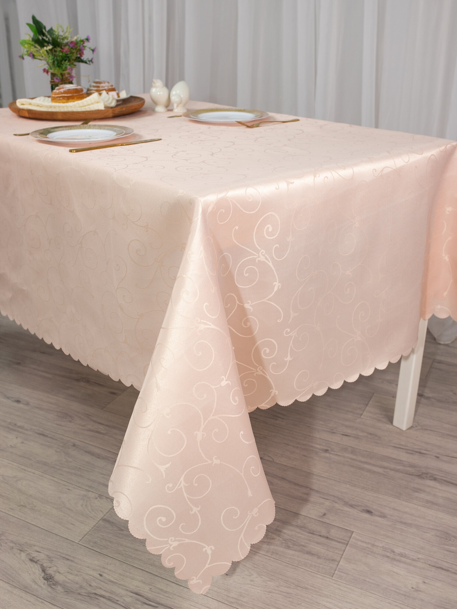 Скатерть 150х220 см прямоугольная Wellness