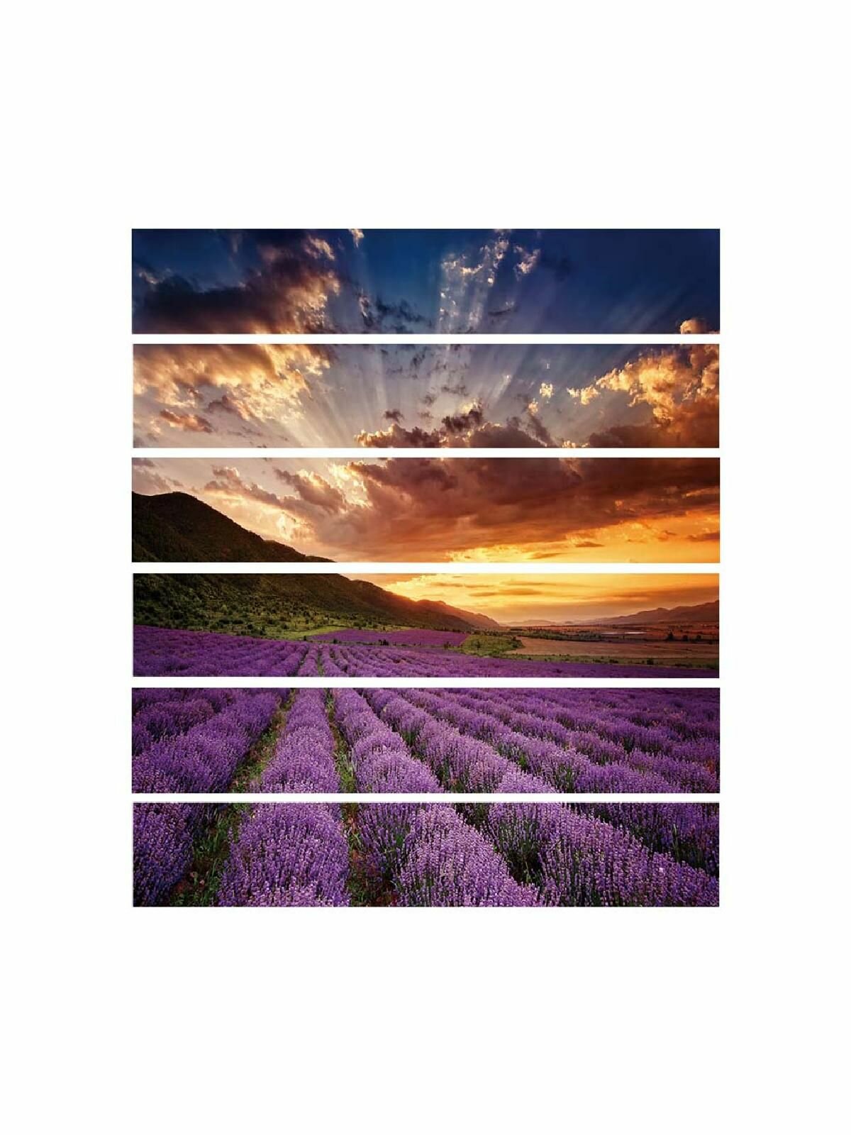 Наклейки на ступени LT6-182, 6 шт.