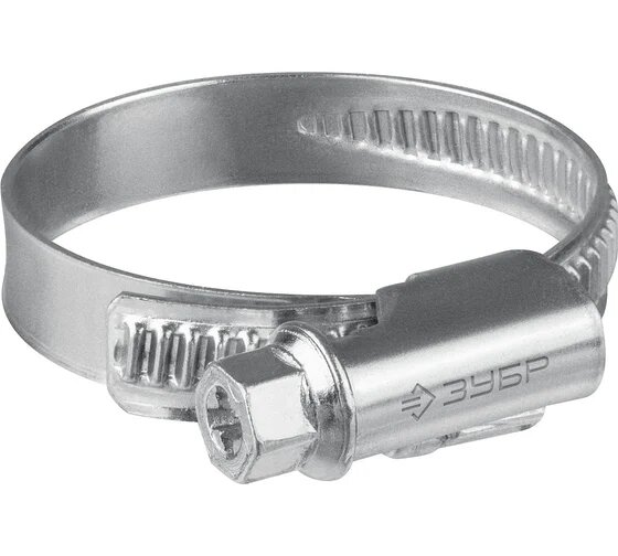 Червячный хомут ЗУБР Х-9н 10-18 мм, оцинкованный, 50 шт. 37807-18