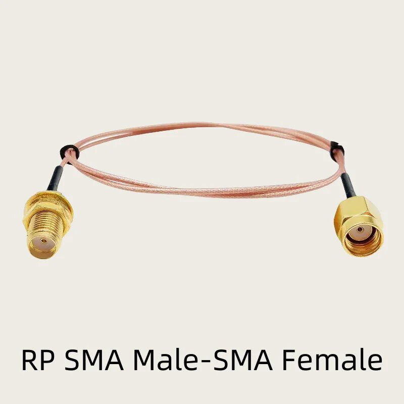 RG178 кабель SMA-SMA/RPSMA 10CM, RPSMAM-SMAF-RG178