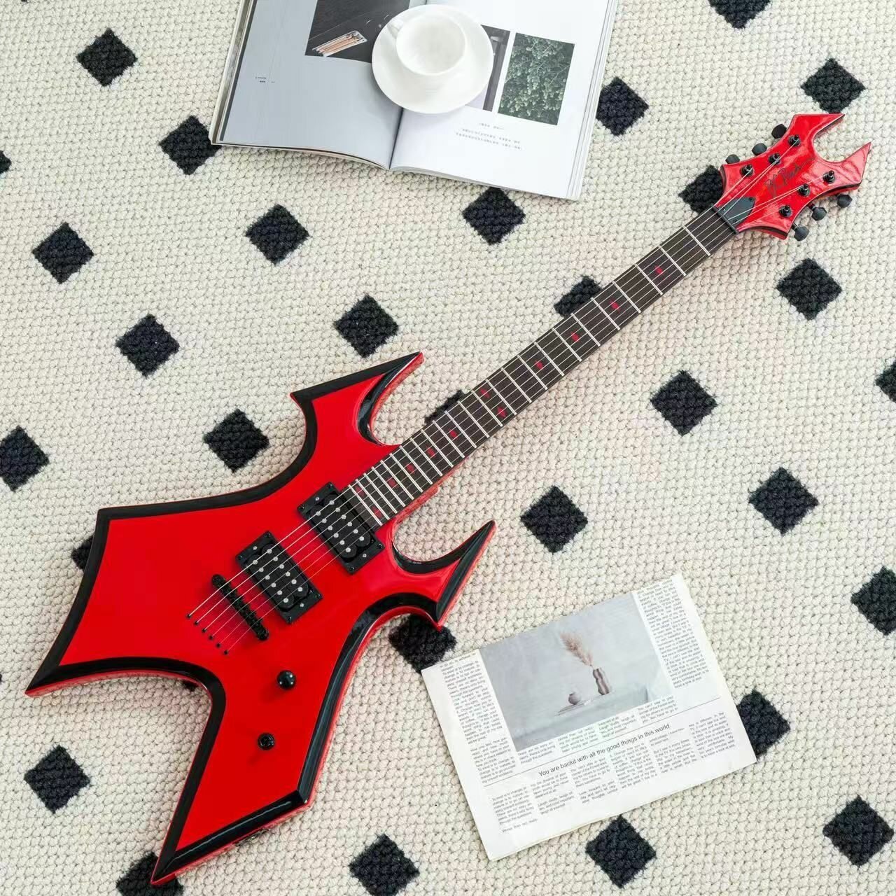 Электрогитара B.C. RICH. Хэви-метал, стиль инопланетного панка, двойная встряска