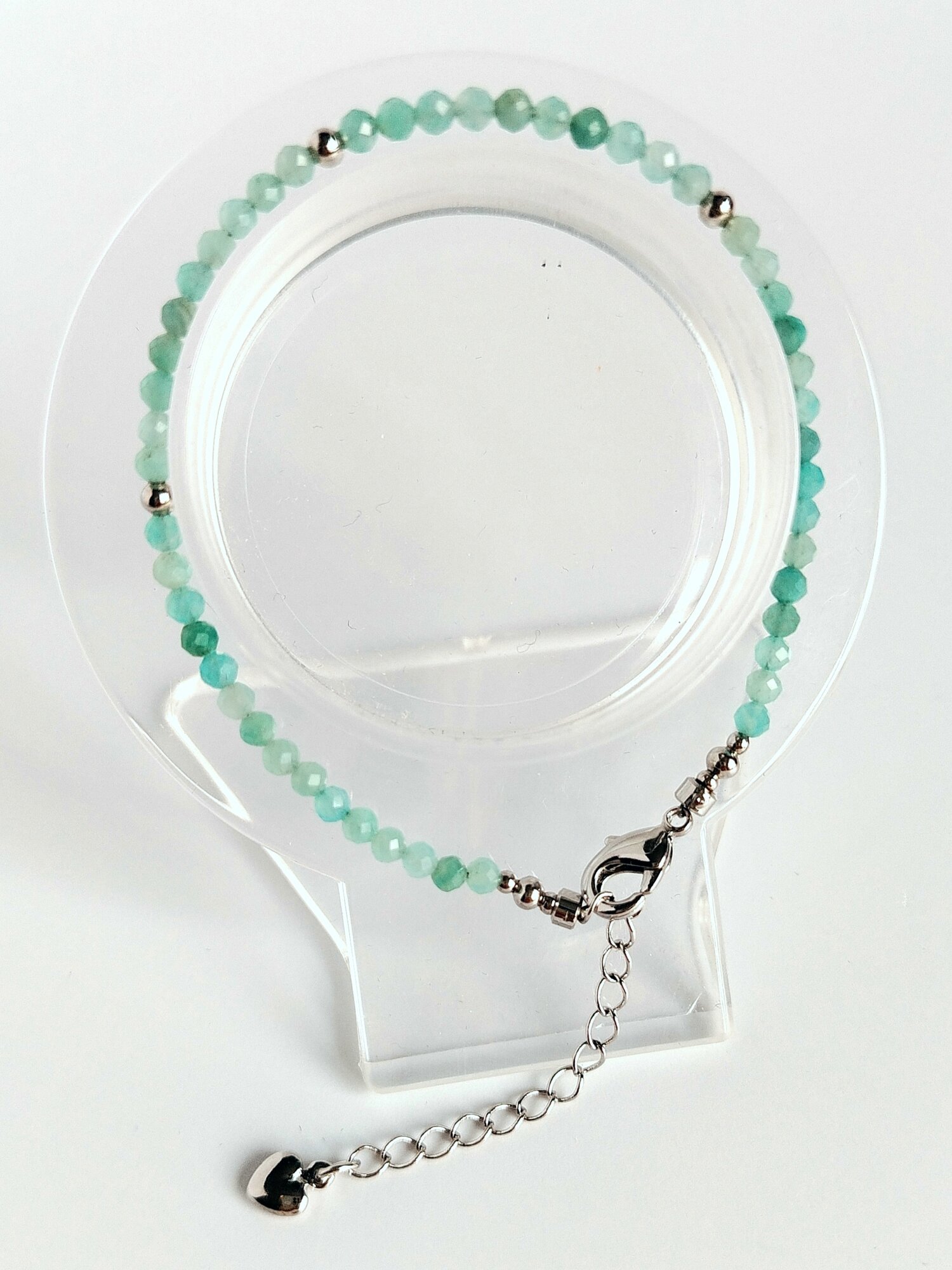 Браслет, амазонит