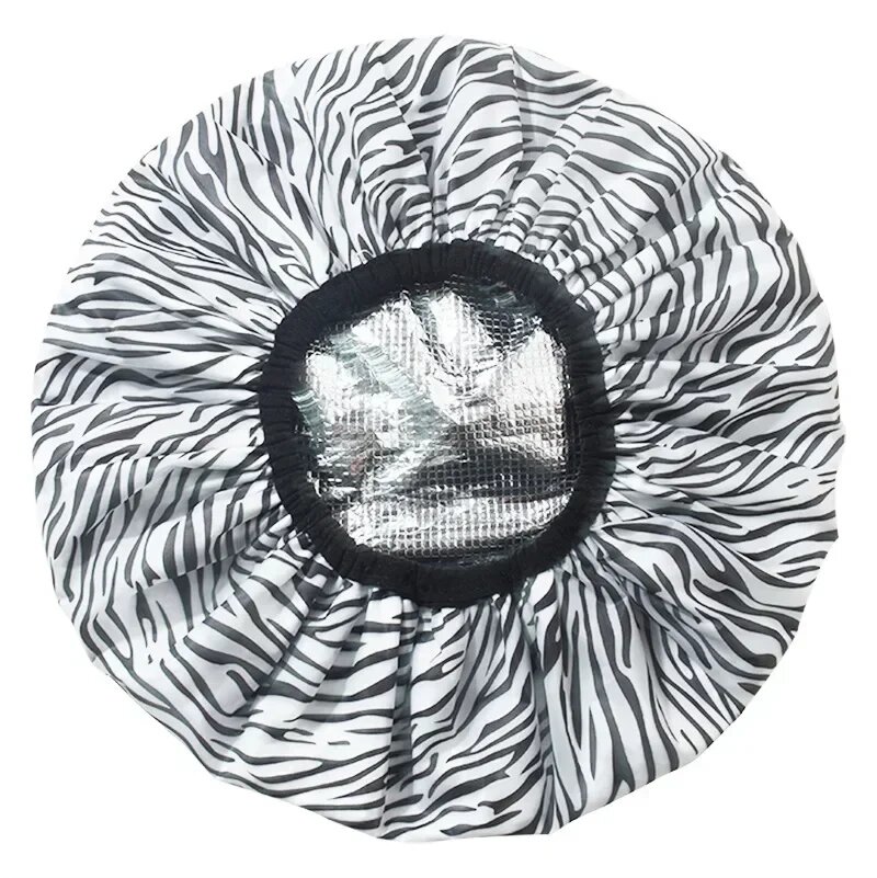 1 шт, самонагревающаяся шапка из оловянной фольги, утолщенная нагревательная паровая маска для волос, портативная парикмахерская, гладкая масляная шапочка для выпечки волос