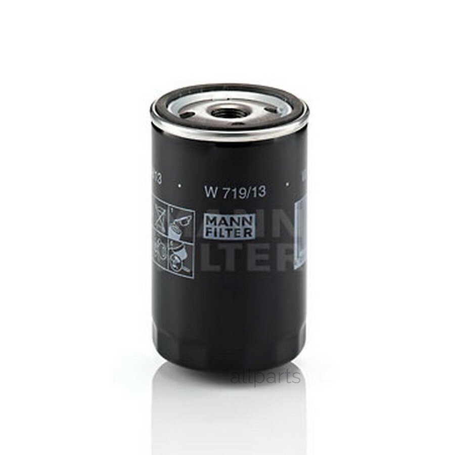 MANN-FILTER W719/13 Фильтр масляный MB W201/124/126 1.8-3.0