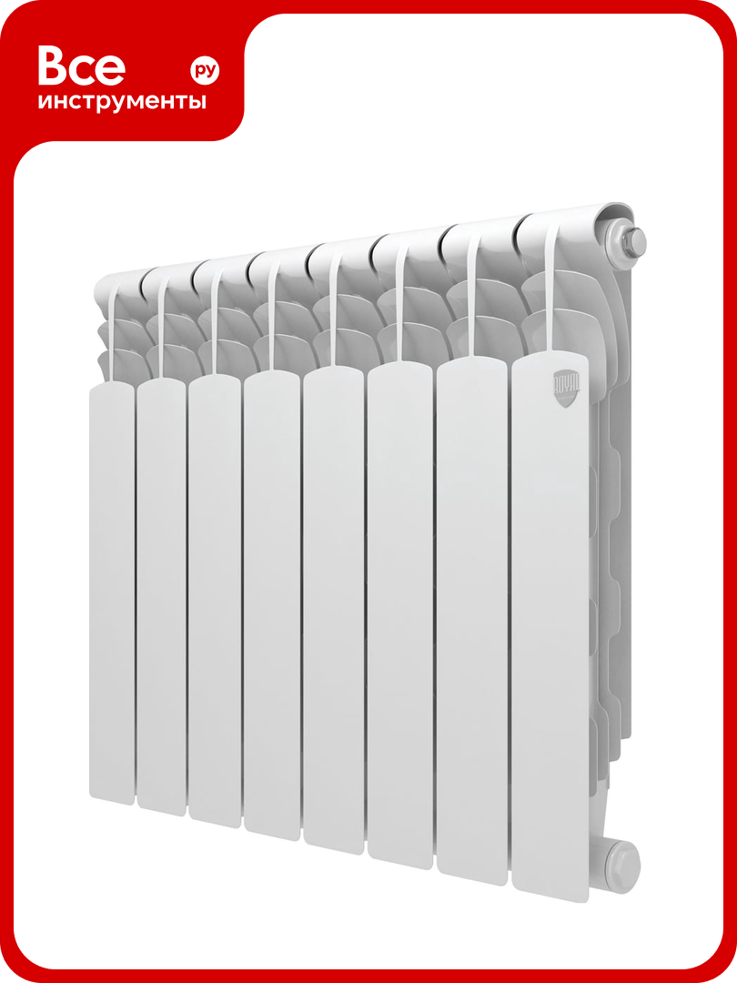 Радиатор биметаллический ROYAL THERMO Revolution B 500 – 8 секц. НС-1682421