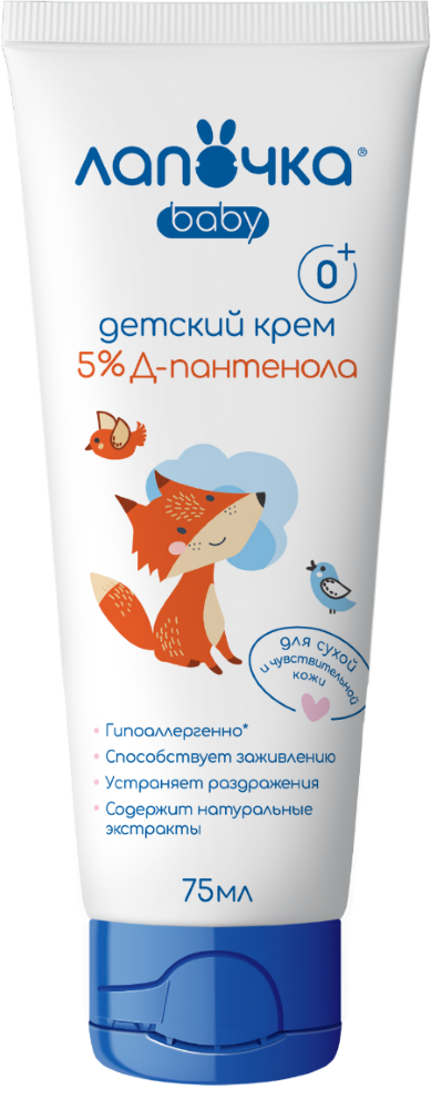 Лапочка Крем Д-пантенол 75мл