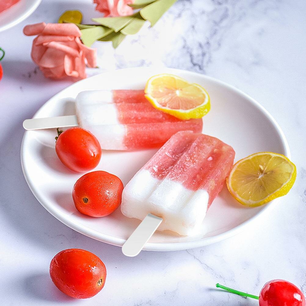 50 шт. акриловые палочки для мороженого многоразовые палочки для тортов сувениры для вечеринок для мороженого сделай сам