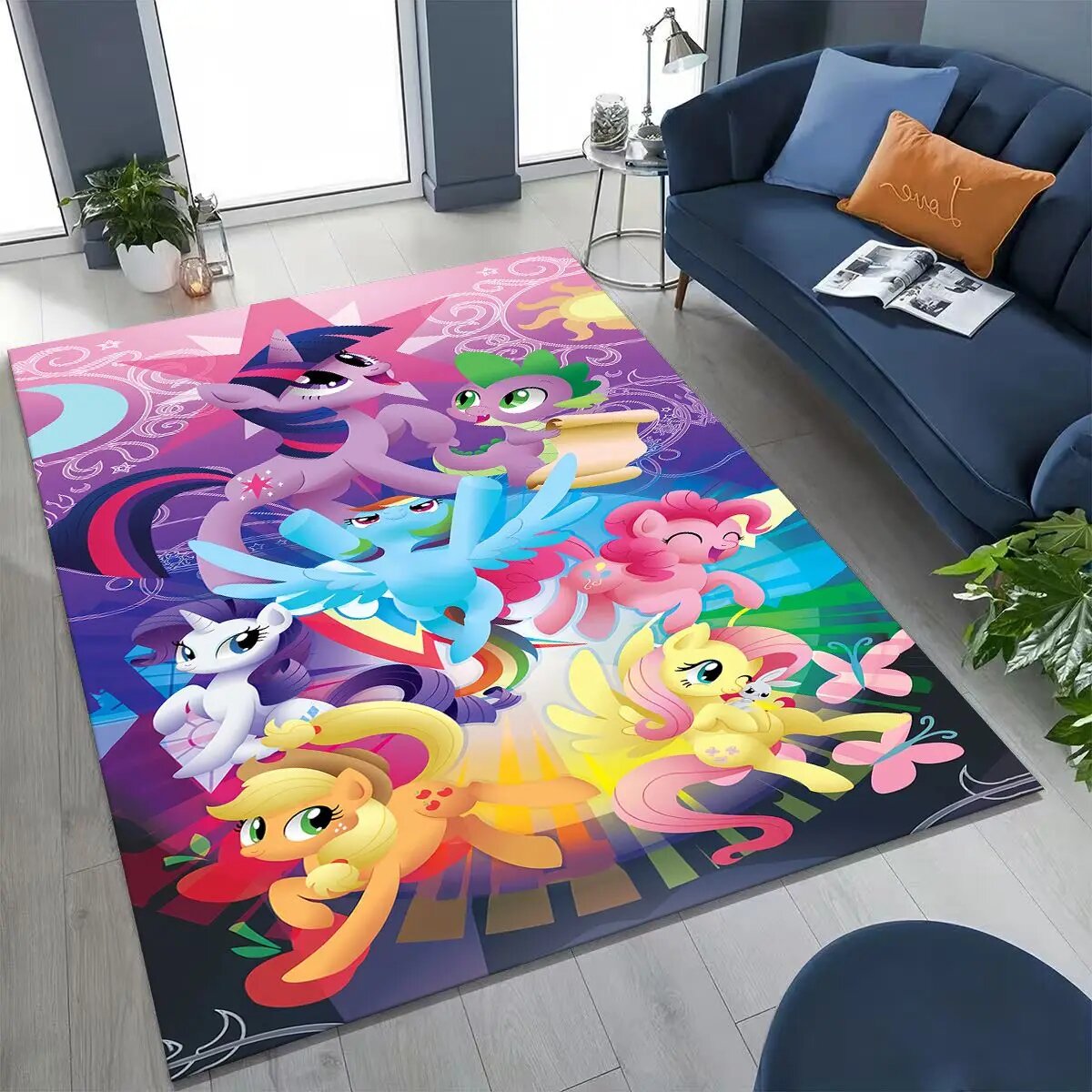 Коврик My Little Pony Unicorn MINISO 60x90cm( 23x35in ), 6