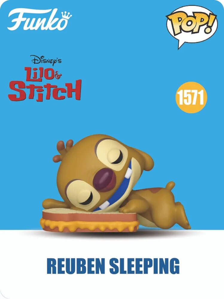Фигурка Funko POP! Disney Lilo & Stitch REUBEN SLEEPING#1571