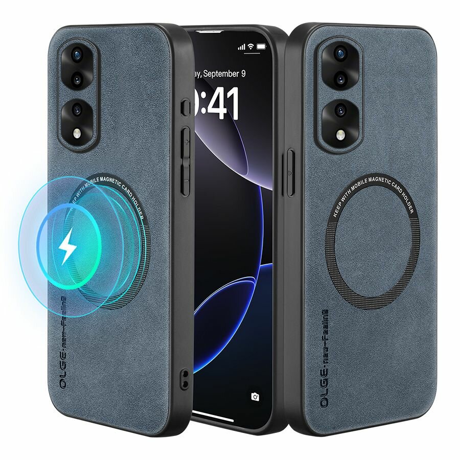 Чехол-Case MagSafe чехол для Honor 70(Хонор 70) Нескользящий и удобный