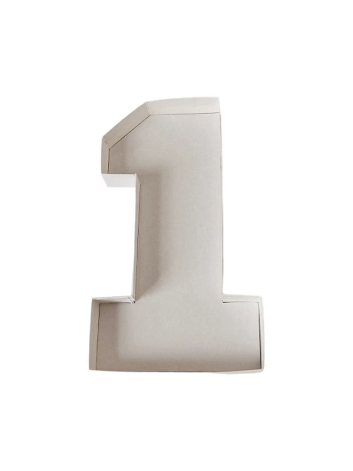 Креативный ящик для хранения продуктов в форме буквы, Биоразлагаемый контейнер для конфет