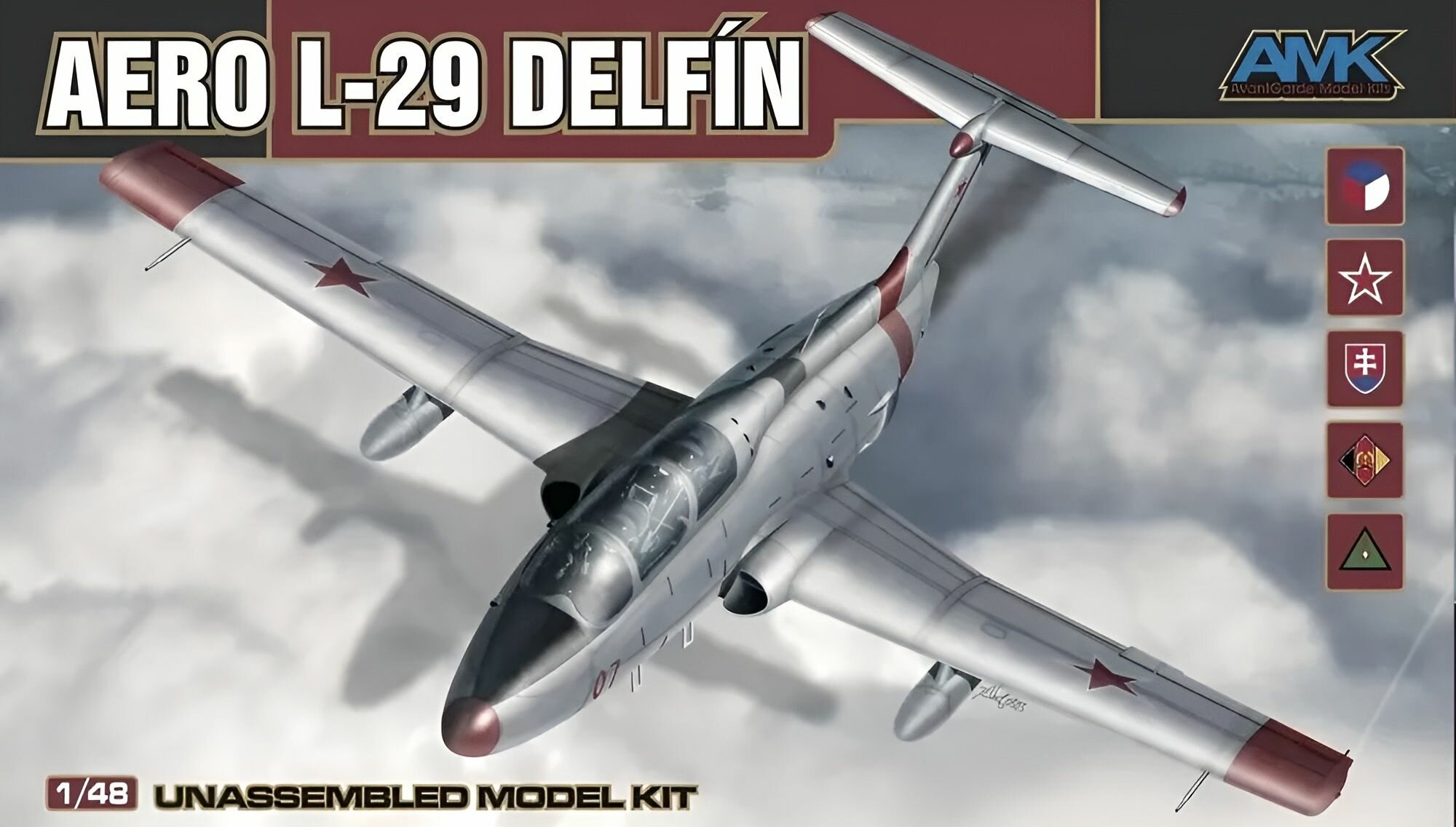Сборная модель самолета Самолет Aero I-29 Delfin,
