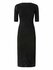 Платье Pinko Arame, размер S, black/black