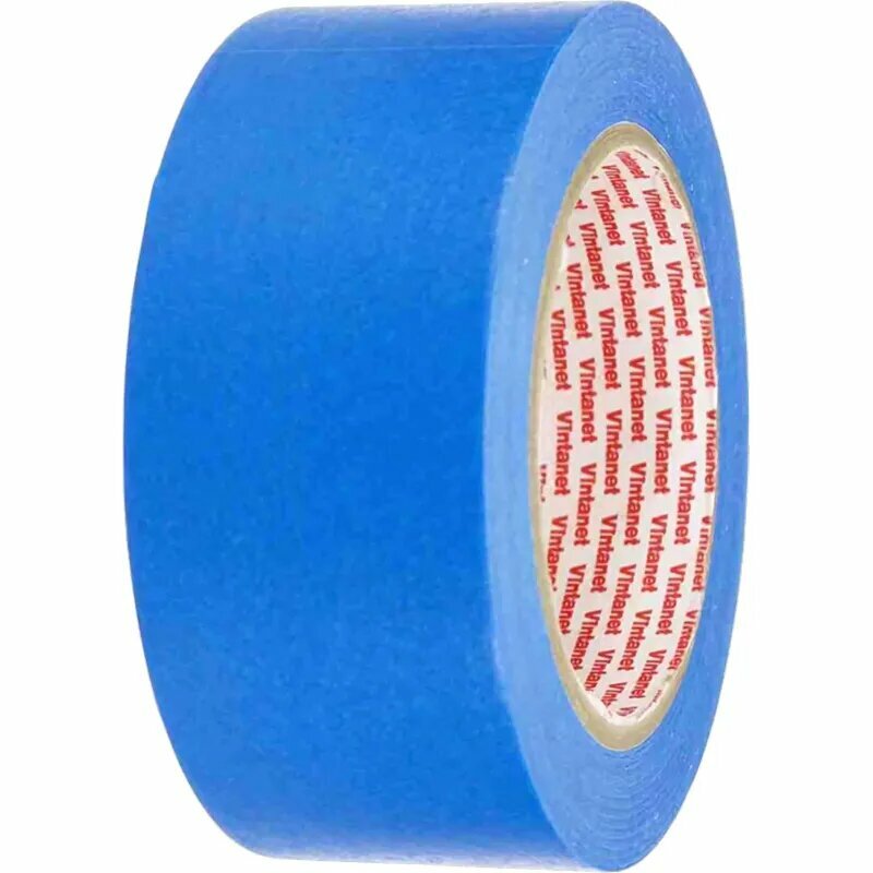 Клейкая лента малярная на осн. рис. бум. Washi WM111 Vintanet, синяя,48мм х 50м, 1707338