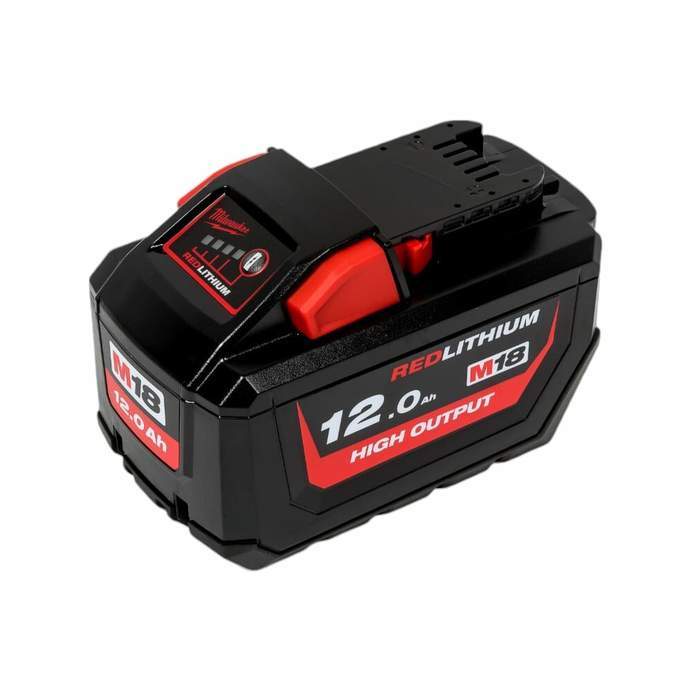 Аккумулятор Milwaukee M18 HIGH OUTPUT 4932464260, 18В, 12Ач, Li-ion, встроенный индикатор заряда