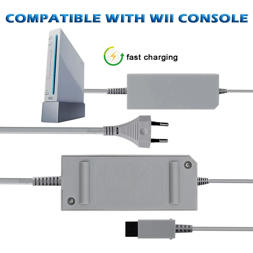 Адаптер питания Nintendo Wii, EU PLUG — фото 1