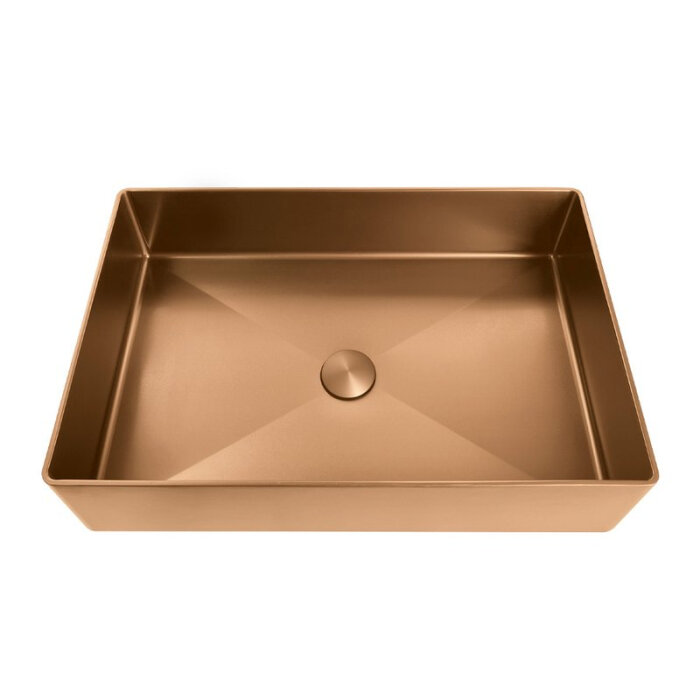 Накладная раковина AltroBagno Astro 001019 RaSp матовая медь