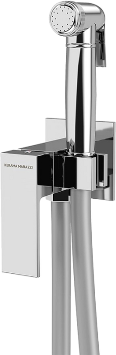 Гигиенический душ KERAMA MARAZZI Fioretto V253CR442RUKM со смесителем, С внутренней частью, хром
