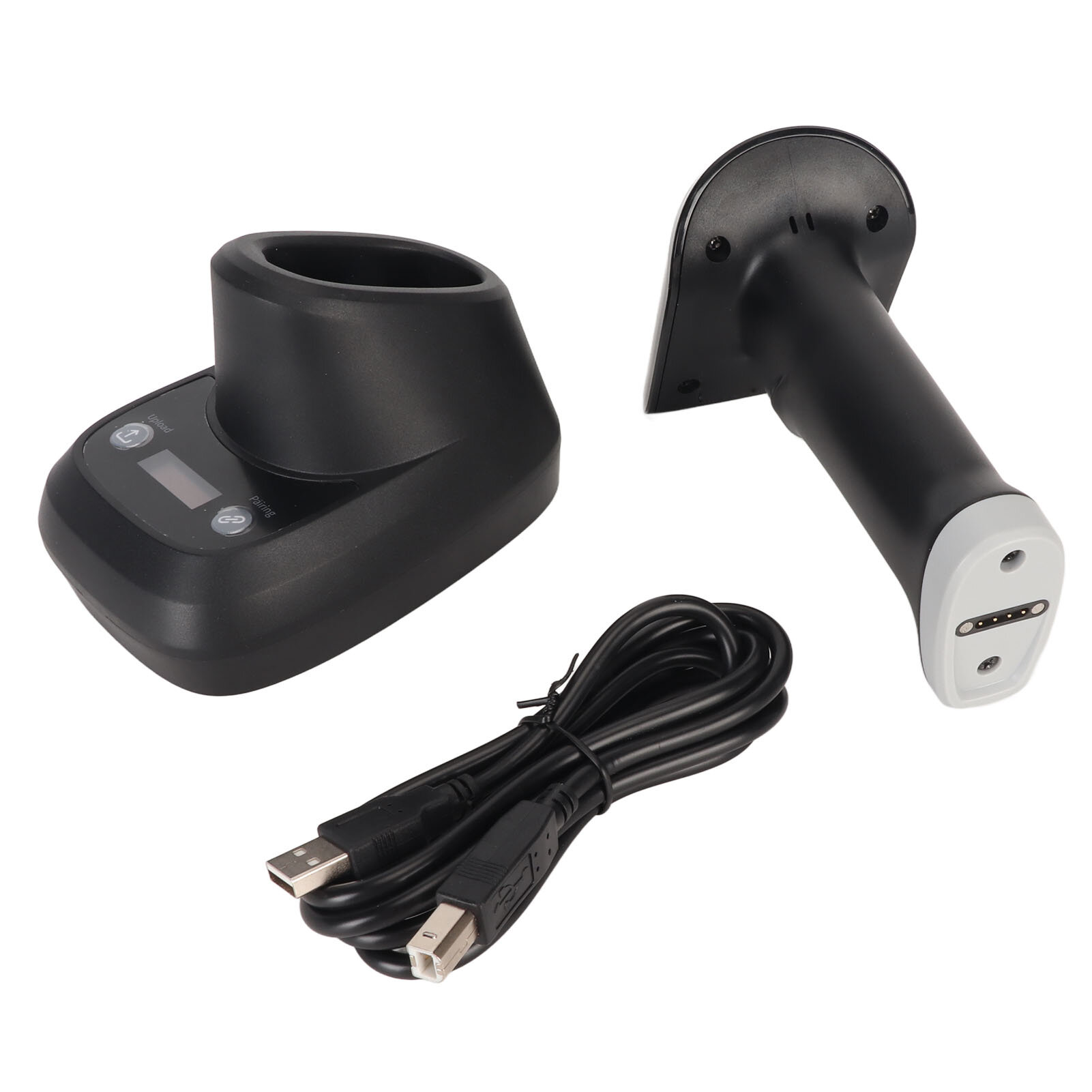 Руководитель штрих -кодового сканера 3 режимы 2,4 ГГц OLED -дисплей.