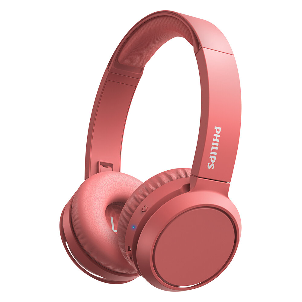 Беспроводные накладные наушники PHILIPS alluring red