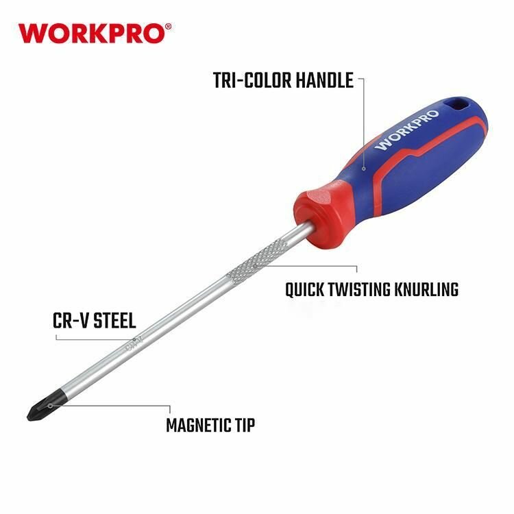 Набор отверток 2шт WORKPRO — фото 1