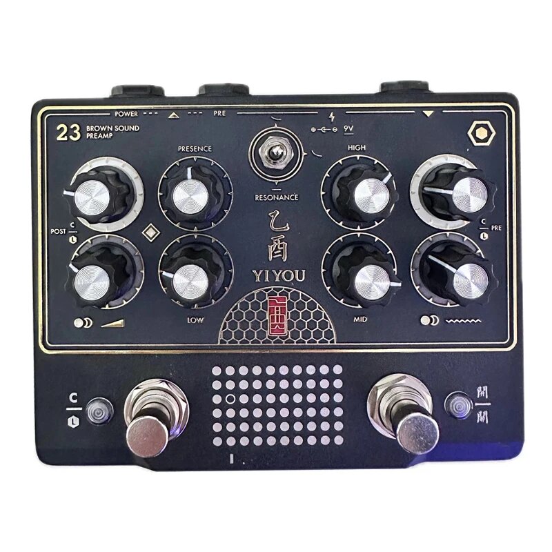 Gervana Yiyou Преамп Педаль для Электрогитары