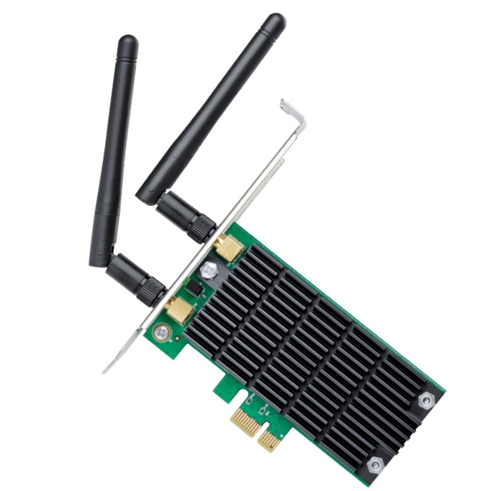 Сетевой адаптер Wi-Fi+ Bluetooth TP-LINK Archer T4E (AC1200, PCI Express, Bluetooth 5.0, 802.11a/b/g/n/ac, 2.4/5ГГц) (Archer T4E)
