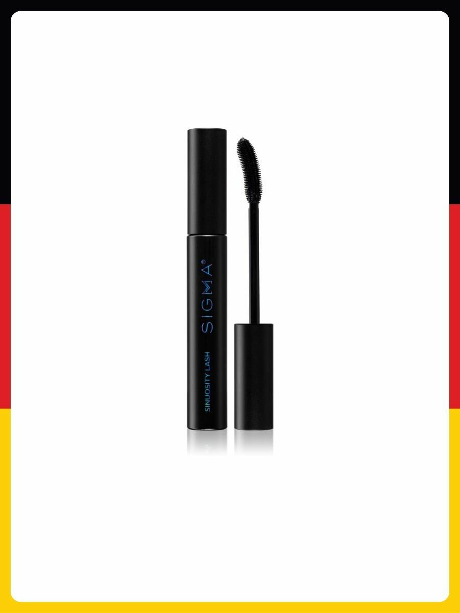 Тушь для ресниц Sigma Beauty Sinousity Lash Mascara for split and curled lashes Black, 8,4 г