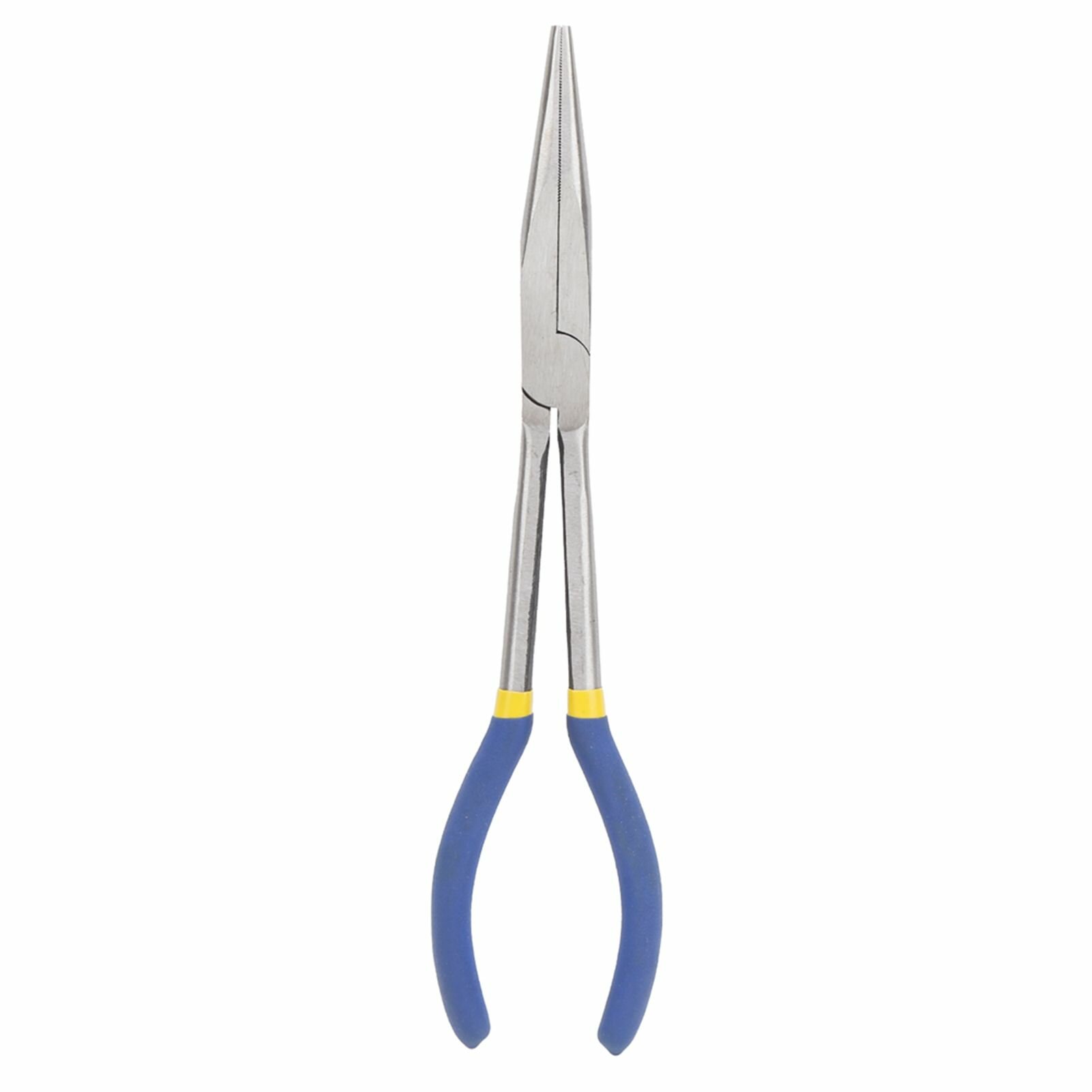 11-дюймовые плоскогубцы с длинными острыми носами, стальные плоскогубцы с игольчатыми носами и нескользящей ручкой, ручной инструмент для ремонта