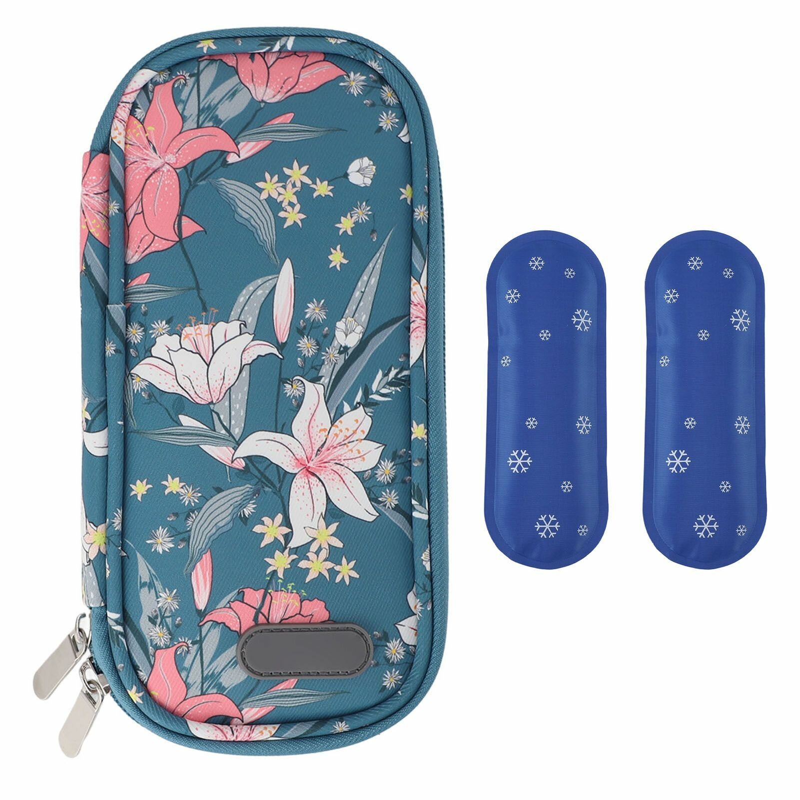 Дорожный футляр-холодильник для инсулина, портативный изоляционный, увлажняющий, сохраняющий свежесть, водостойкий, сумка-холодильник для диабетических лекарств, тип 2