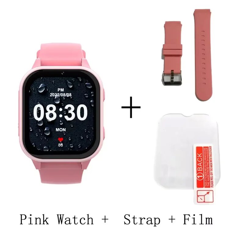 Wonlex KT19pro Max Smart Watch Kids GPS Smart Watch 4G WiFi Video Call Tracker Body Temperature Monitor Children Smartwatch