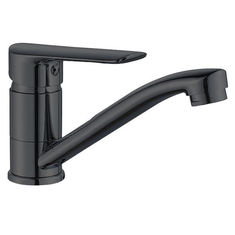 Смеситель для кухни Esko Lagos Black LG15B, черный