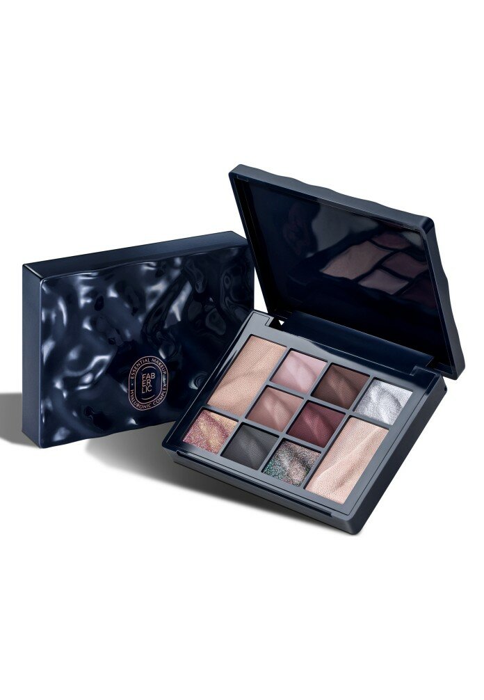 Палетка теней для век Hyaluronic Makeup, 10 изысканных оттенков для самых разных образов