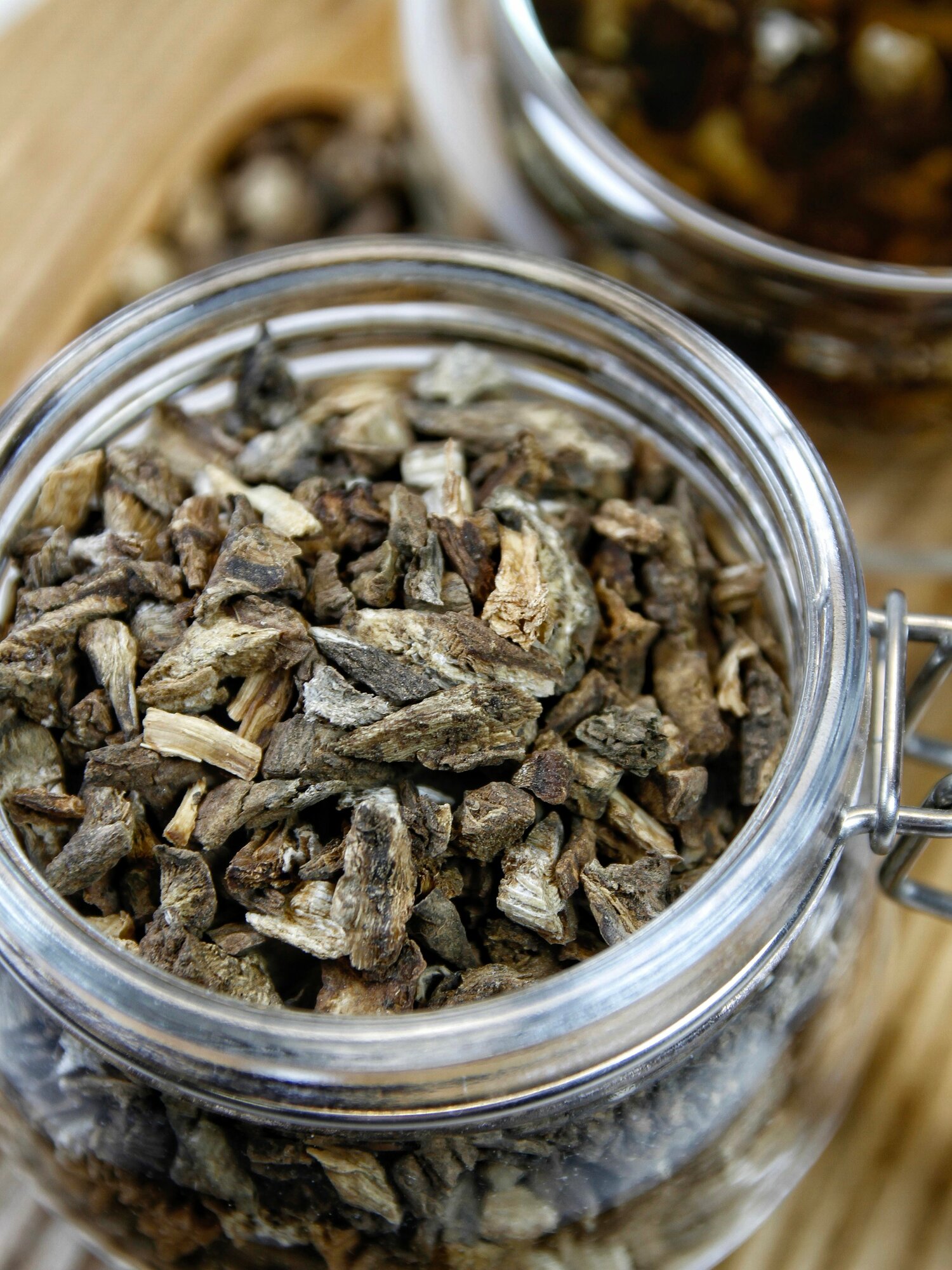 Чайный напиток Лопух 150 гр - корень сухой, мелкий рез, травяной листовой чай, россыпь