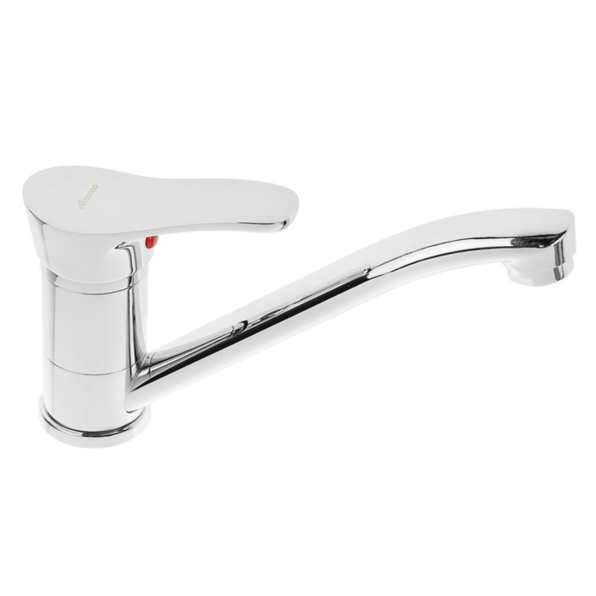 Смеситель для кухни Accoona A5261, однорычажный, силумин, хром 3114291