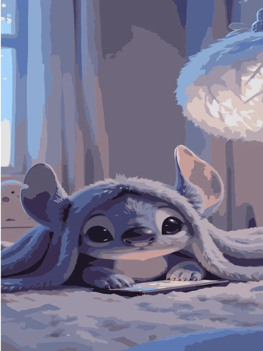 Картина по номерам 30x40 см стич