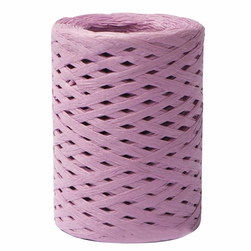 Лента рафия для вязания сумок, Лавандовый